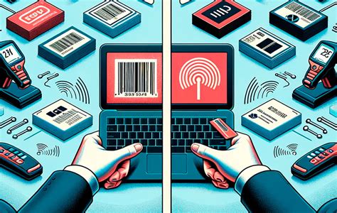 Etiquetas De Código De Barras Vs Rfid Logiscenter Logiscenter