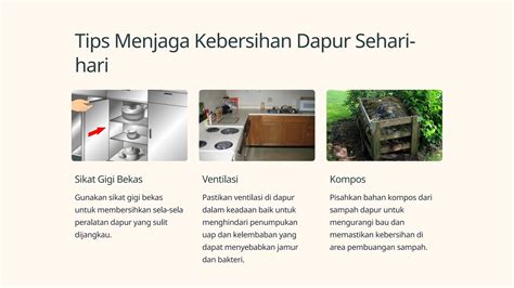 Prosedur Dalam Menjaga Kebersihan Dapurr Pptx