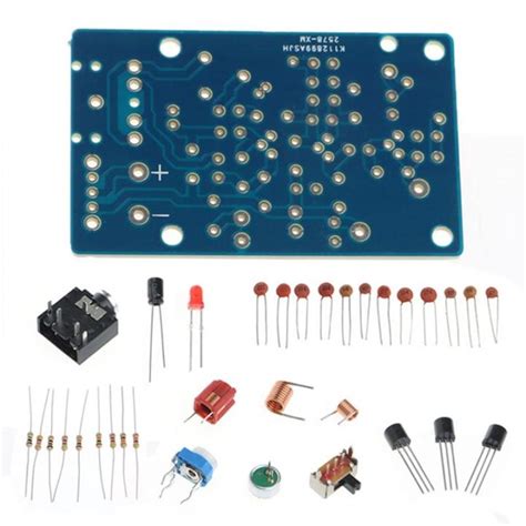 FM Wireless Microphone Suite FM Radio Transmitter Module DIY 1 5 9V 76