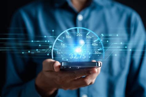 Super Fast Internet Connection Speedtest Bandwidth Network Technology