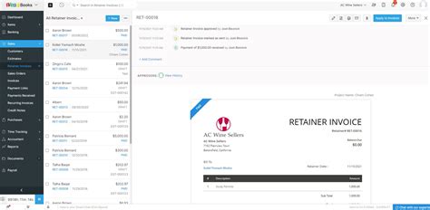Zoho Books Review PCMag