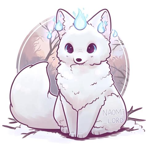 Chibi Animal Jam Arctic Fox