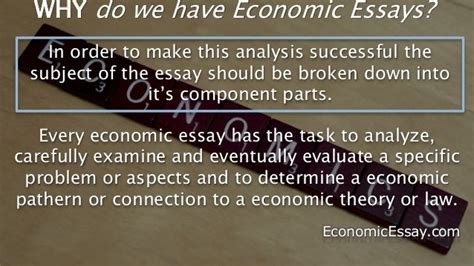10 Guidelines For Economics Essay Writing
