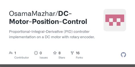 Github Osamamazhardc Motor Position Control Proportional Integral