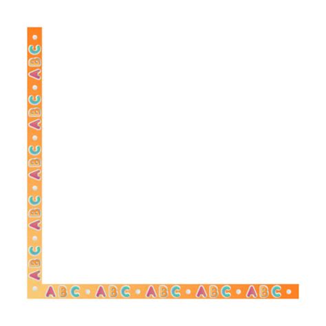 Download Colorful Abc Border Design For Educational Materials Borders And Corners Online