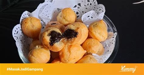 Resep Soes Imut Isi Cokelat Sederhana Rumahan Di Yummy App