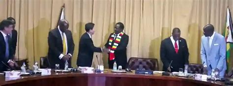 Mnangagwa Leaves For China