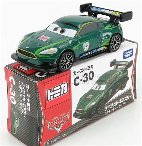 Tomica Walt disney Pixar Cars Nigel Gearsley 1 64 Zelená RCprofi cz