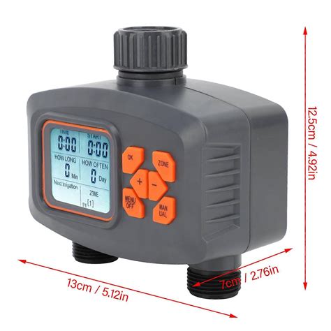 Outlet Hose Watering Timer Zone Sprinkler Timer With Rain Sensor Automatic Irrigation