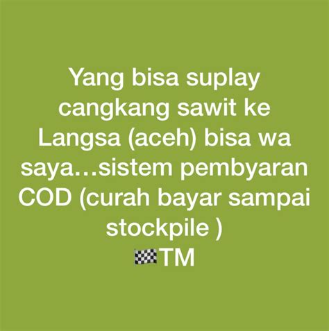 Tmputra Daniel On Linkedin Yang Serius Dan Bisa Supply