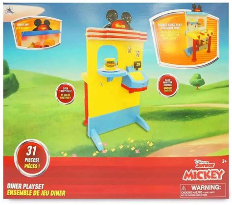 Disney Mickey Mouse Diner Exclusive Playset Just Play Toywiz