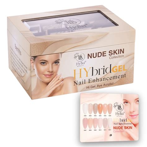 3 Nude Skin Box Set Hybrid Hygel™ Nail System Hyba Beauty