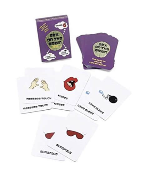 Sex On The Brain Foreplay Card Game Sex On The Brain Foreplay Card Game