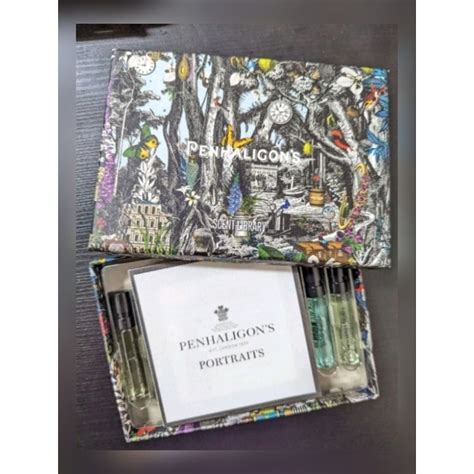 Penhaligons 潘海利根portraits 獸首系列 香水圖書館 禮盒2ml（10支）全新公司貨新年下殺價 蝦皮購物