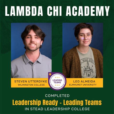 Lambda Chi Alpha Fraternity Inc On Linkedin More Chapter Officers