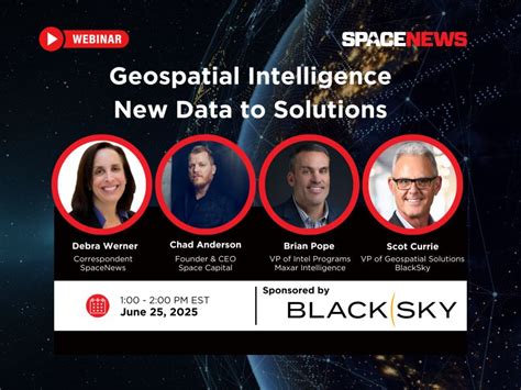 In Case You Missed It Our Latest Webinar Explored How Geospatial Intelligence Is Shaping