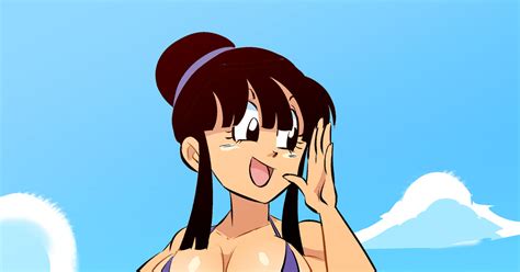 ドラゴンボール Chi Chi Beach Abs Funsexydbのイラスト Pixiv