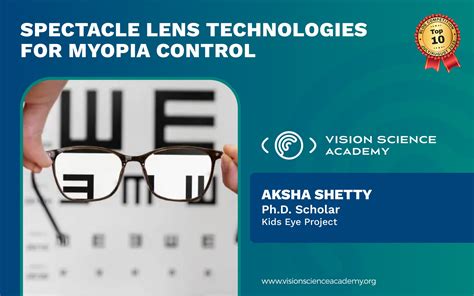 Spectacle Lens Technologies For Myopia Control Vision Science Academy