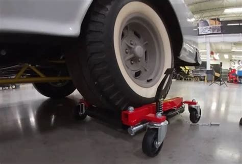 Cast Iron Light Vehicle Go Jack And Wheel Dolly Hydraulic For Car