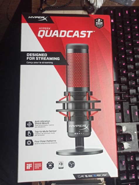 Hyperx Quadcast Audio Microphones On Carousell