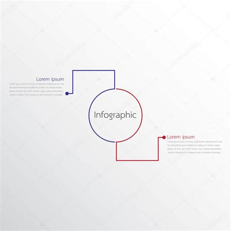 Plantillas De Infograf A Vectorial Utilizadas Para Informes Detallados