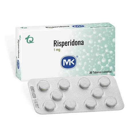 Risperidona 1 Mg X 20 Tabl Ecofarma