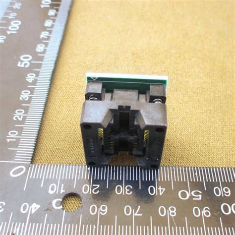 SOP8 to DIP8 socket SOP8 IC Adapter for SPI Flash 25 wide 200mil 208mil ...