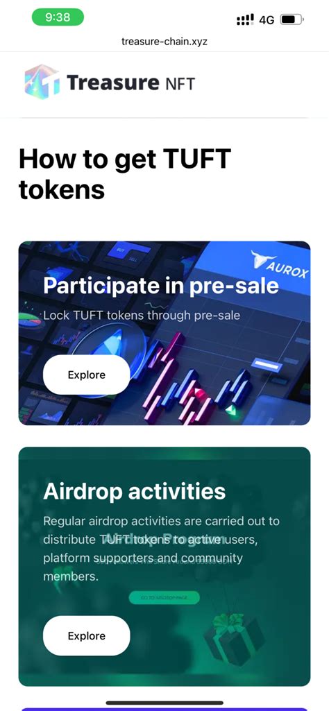 Treasure NFT A New Era With TUFT Token And Stock Market Listing Showbiz Secret