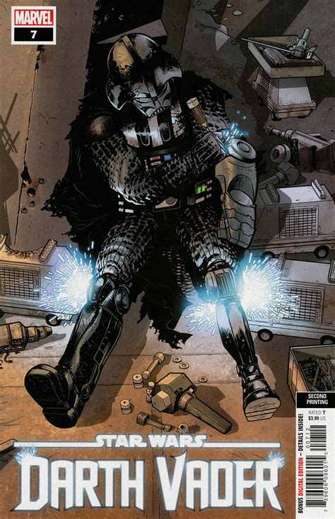 Star Wars Darth Vader 7 Cover C 2nd Ptg Variant Cover