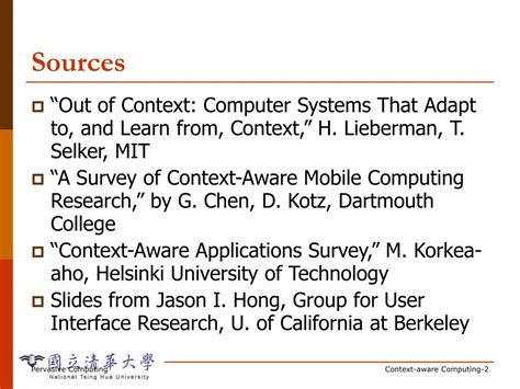 PPT Context Aware Computing Basic Concepts PowerPoint Presentation Free Download ID 1239771
