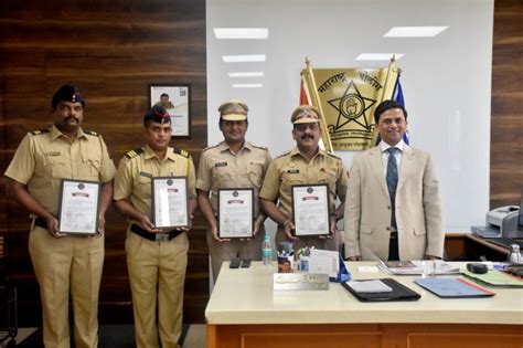 Officers Of Grpmumbai Have Been Awarded Best Detection Certificates In