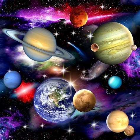 Космос: 80 картинок для детей