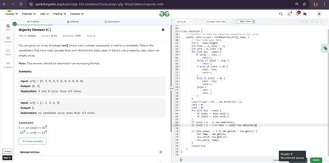 Day Algorithms Datastructures Codingskills Professionalgrowth Problemsolving Gfg160 Java