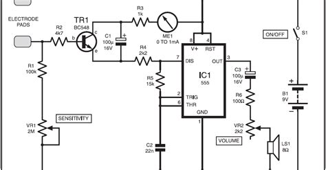 Measure Your Stress Level Tension Meter Electronic Schematic