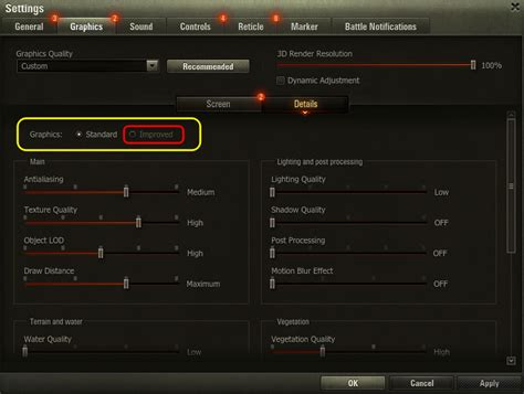 World Of Tanks Improved Graphics Not Working Unfinished Unloaded