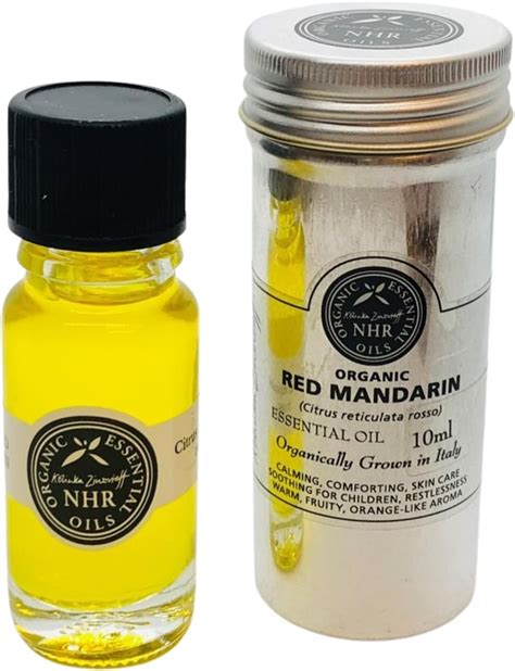 Organic Mandarin Essential Oil Red Citrus Reticulata Rosso 10ml
