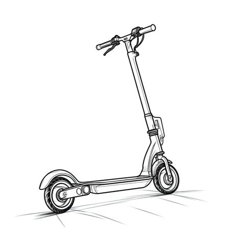 Premium Ai Image Urban Electric Scooter Ai Generated