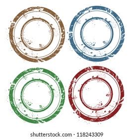 Blank Vector Grunge Rubber Stamp Stock Vector Royalty Free