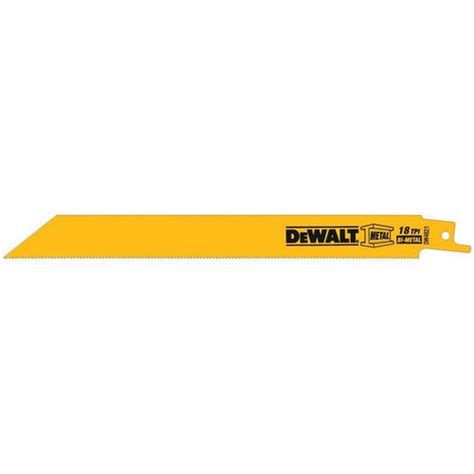 Hoja Sierra Reciproca Para Metal DeWalt DW Dpp U