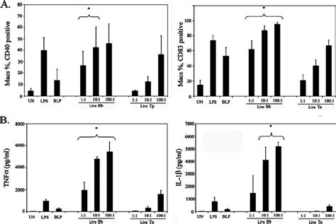 Live B Burgdorferi Is A Much More Potent Activator Of Human Monocytes