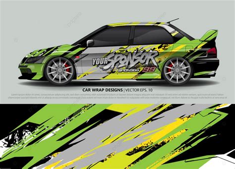 차량 비닐 스티커 및 자동차 데칼 상징에 대한 경주 용 자동차 랩 디자인 벡터 자동차 교통 경마 Png 일러스트 및 벡터 에 대한 무료 다운로드 Pngtree