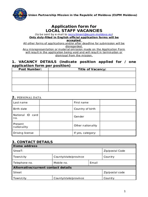 Application Cfc Eeas Doc Template Pdffiller