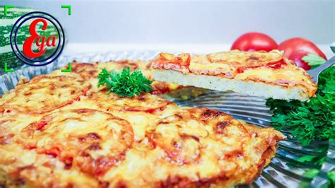 Сочная и вкусная пицца из кабачков Открытый пирог с основой из кабачка Youtube