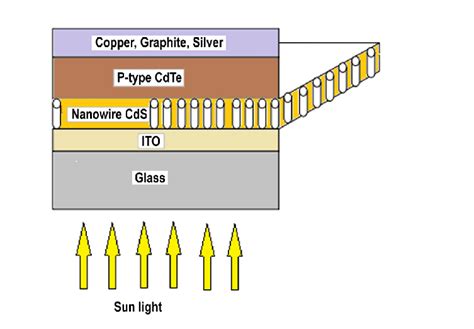 Structure Of Cds Nano Wire Solar Cell Download Scientific Diagram