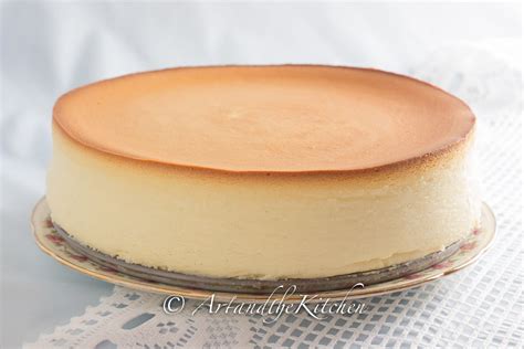 Tall And Creamy New York Cheesecake Art And The Kitchen