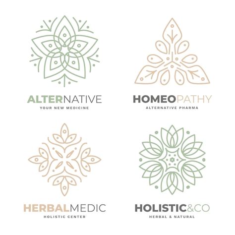 Vectores E Ilustraciones De Terapia Holistica Logo Para Descargar
