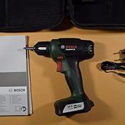 Bosch EasyDrill 12 Taladro atornillador a batería 12 V con batería integrada Cargador