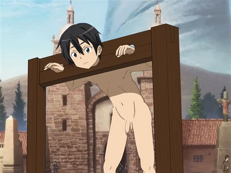 Rule Boy Aincrad Black Hair Humiliation Kirigaya Kazuto Kirito