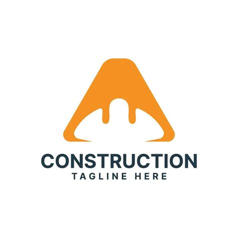 Construction Builder Cap Logo Design Creative Modern Unique Concept