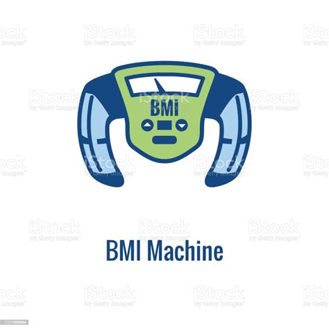 Bmi 또는 몸 질량 색인 아이콘무게 균형을 묘사 하는 이미지 건강 진단에 대한 스톡 벡터 아트 및 기타 이미지 건강 진단